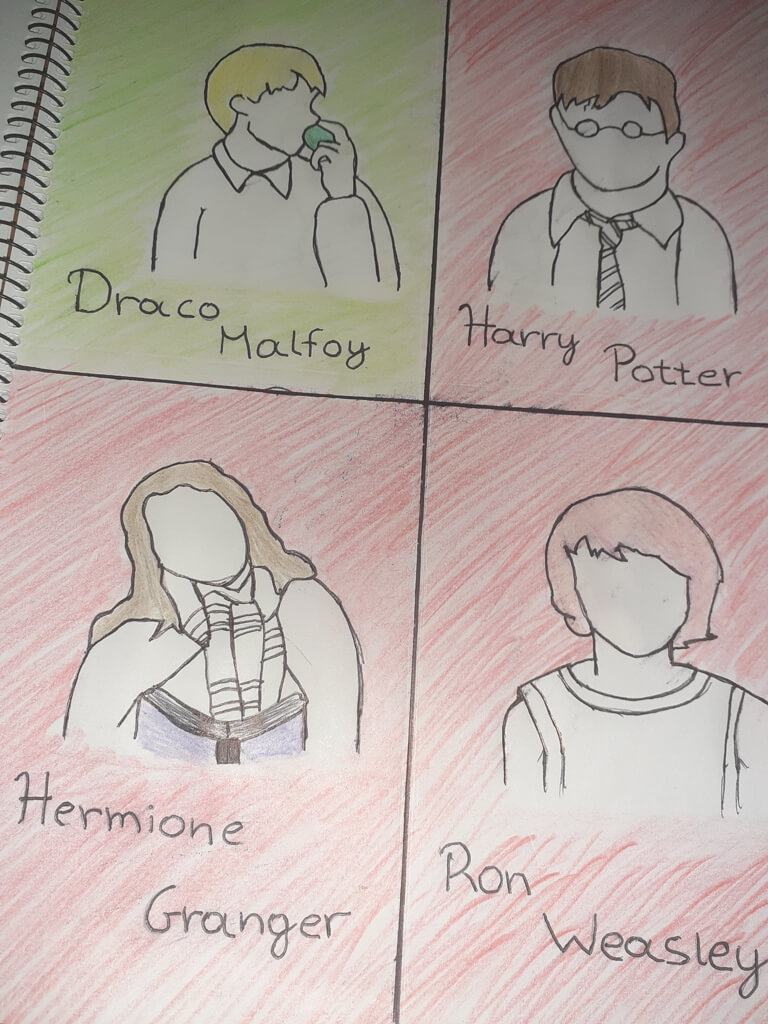 Making Magic - Reader Fan Art Gallery - Starting Harry Potter